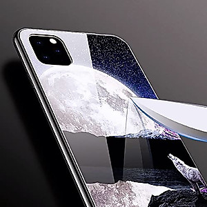 Unique-Custom-Gift Personalized Photo Tempered Glass Phone Case for OPPO R17 Find X2 X3 F17 F9 A72 Reno 8 7 6 Realme 8 Pro, Customize Picture 9H Tempered Glass Back + Soft Silicone TPU Bumper Cover