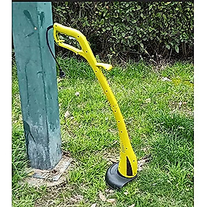 Electric Pruning Machine Household Garden Mower Lawn Mower 400W30 Rice Noodle (Color : Yellow, Size : 400W Lawn Mower)