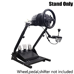 Nejoney Racing Wheel Stand, Height Adjustable & Foldable Steering Wheal Stand Compatible with Logitech G25,G27,G29,G920 Gaming Cockpit