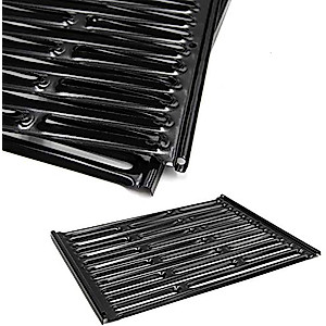 Hongso 15" Grill Grates and 21.5" Flavorizer Bars Heat Plates Replacement Parts for Weber Spirit E S 200 210 with Side Control, Genesis Silver A, Spirit 500 Gas Grills