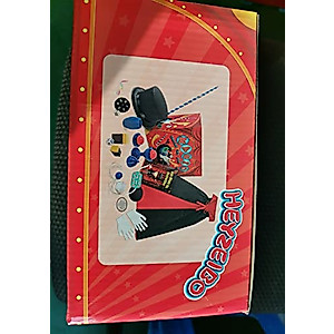 Heyzeibo Magic Kit for Kids - Magic Tricks Games Toy for Girls & Boys, Magician Pretend Play Dress Up Set with Magic Wand & More Magic Tricks, Instruction Manual, for Beginners Toddlers
