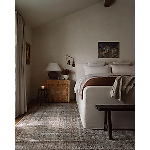 Loloi Amber Lewis x Georgie Moss/Bark 7'-6" x 9'-6" Area Rug