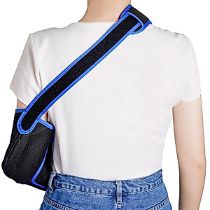 cnomg Adjustable Shoulder Sling Lmmobilizer Arm Sling for Shoulder Elbow Injury Sling for Arm Arm Slings for Shoulder Women Men
