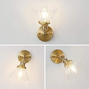 SANBDDLYY Wall Lamps,Wall Sconce with Plug in Cord and on Off Toggle Switch, Gooseneck Retro Wall Light Fixtures for Bedroom Nightstand, Barn or Warehouse Set