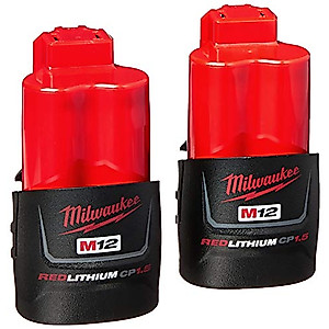 Milwaukee 2473-22 M12 Force Logic Press tool 1/2" - 1" Kit
