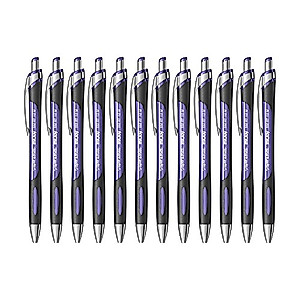 Paper Mate InkJoy 550RT Retractable Ball Point Pen, 1.0mm, Medium Point (Purple)