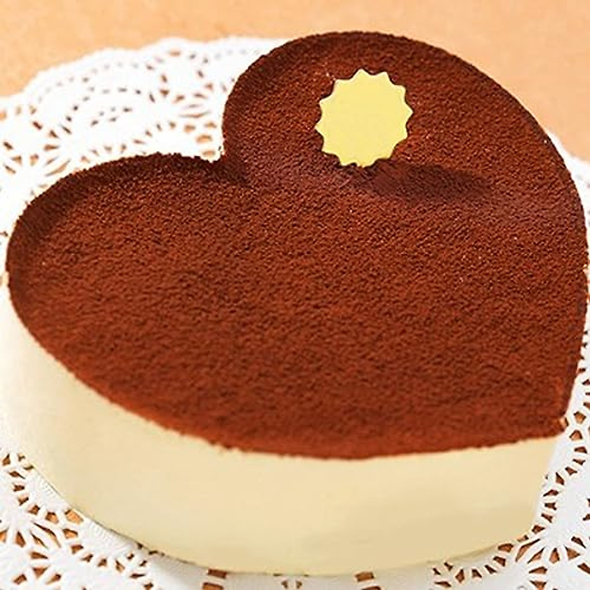 6/8/10 Inch Heart Shaped Cake Pan,Aluminum Cake Tray for Wedding Birthday Anniversary, Kitchen Baking Bread Cheesecake Non-stick Cake Mold 8Inch