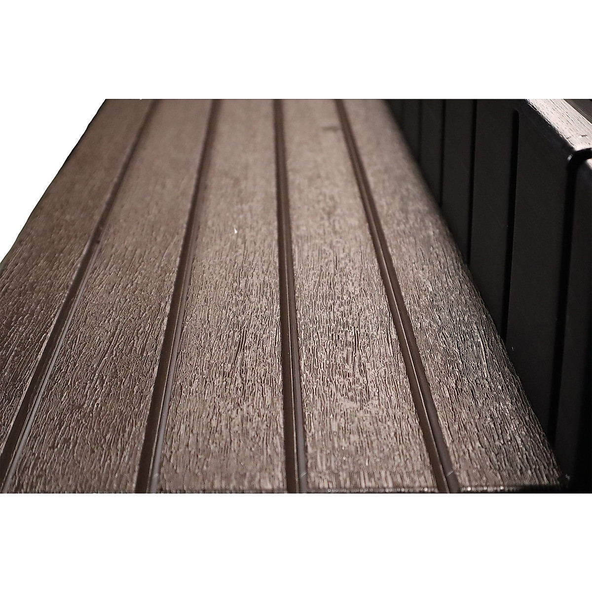 Confer Plastics Two Tier 36" Wide Deluxe Hot Tub Step. Non-Skid Spa Steps, Easy Installation, Sturdy, Long Lasting Upgrade to Your Space. Proudly Made in USA. - Espresso