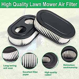 4Pack Air Filter 593260 798452 334404 Air Cleaner Cartridge Filter, Lawn Mower Air Cleaner Replacement Filters for 4247 5432 5432k 09P00 09P702 500EX 550EX 575EX 625EX 675EXI 725EXI Series Engine