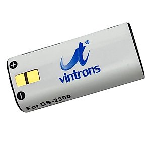 VI VINTRONS BR-402, BR-403 Battery Replacement for Olympus DS-2300, DS-3300, DS-4000, DS-5000, DS-5000ID, (2.4V, 800mAh, BR-402, BR-403 Battery)