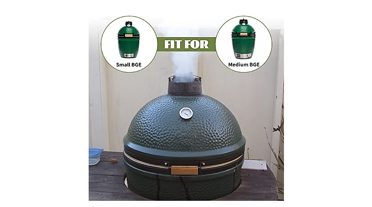 FIRELOOP 4-Inch Wooden Handle for Big Green Egg Grills