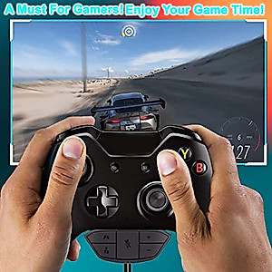 Ssgamer Stereo Headset Adapter for Xbox One & Xbox Series X|S Controller - Headphone Adapter Adjust Volume, Mic,Audio Balance (Voice Chat & Game Sound) Directly
