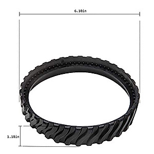 ATIE MX8 Elite MX6 Elite MX8 MX6 Pool Cleaners Tire Track R0526100 Replacement for Zodiac MX8 Elite, MX6 Elite, MX8, Mx6 Pool Cleaner Tire Track R0526100 (4 Pack)