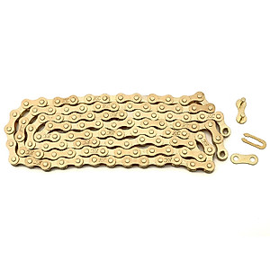 FSC F410 1-Speed Bicycle Chain (1/2 x 1/8-Inch, 104L) (Ti-N Gold)