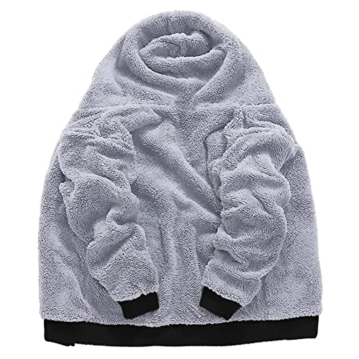 Little Beauty Hoodies for Men Zip Up Sweashirts Fleece Sherpa Lined Winter Wool Heavyweight Jacket