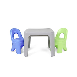Simplay3 216080 Play Around Table and Chairs, Multi