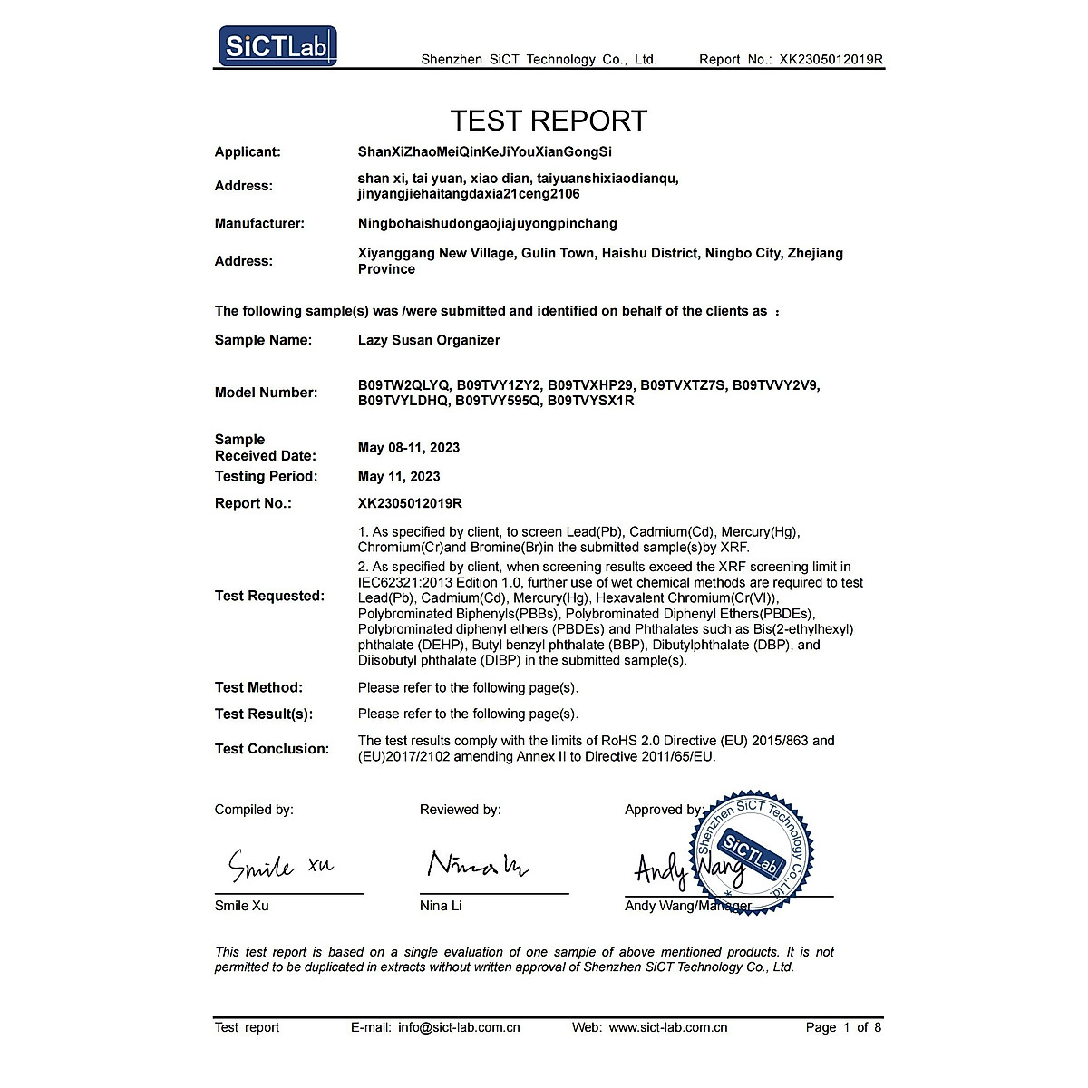 SjYsXm 2 Pack 10.63 inch Lazy Susan Organizer, Clear Lazy Susan Organizer Set for Cabinet, Rotating Lazy Susan Turntable Organizer Spice Rack Organizer for Kitchen Fridge Pantry Countertop Bathroom