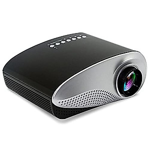 Viinice Projector for Home Theater Movie Video Portable LED Projector with HDMI-Compatible HD 1080P Built-in Speakers 4K Laser Projector with WiFi and Bluetooth