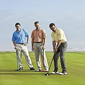 Two-Way Rubber Golf Putter, Golf Putters for Men Right Handed and Left, Outdoor Golf Training Putters for Kids, Junior and Adults,Toddler Putter Golf Clubs (Black)