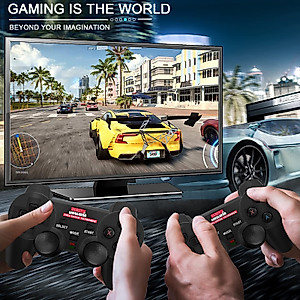 EASEGMER Retro Game Console Built-in 5,000 HDMI Video Games - 2.4G Wireless Video Handheld Games Controller with 32GB, 4K Game Stick Emulator Console Support 2 Players Games, Best Gift For Kids & Men