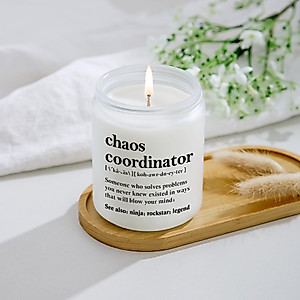 Lacrima Cool Gifts for Coworkers - Christmas Gifts for Coworkers Employee Boss, Coworker Gifts for Women, Lavender Scented Candle