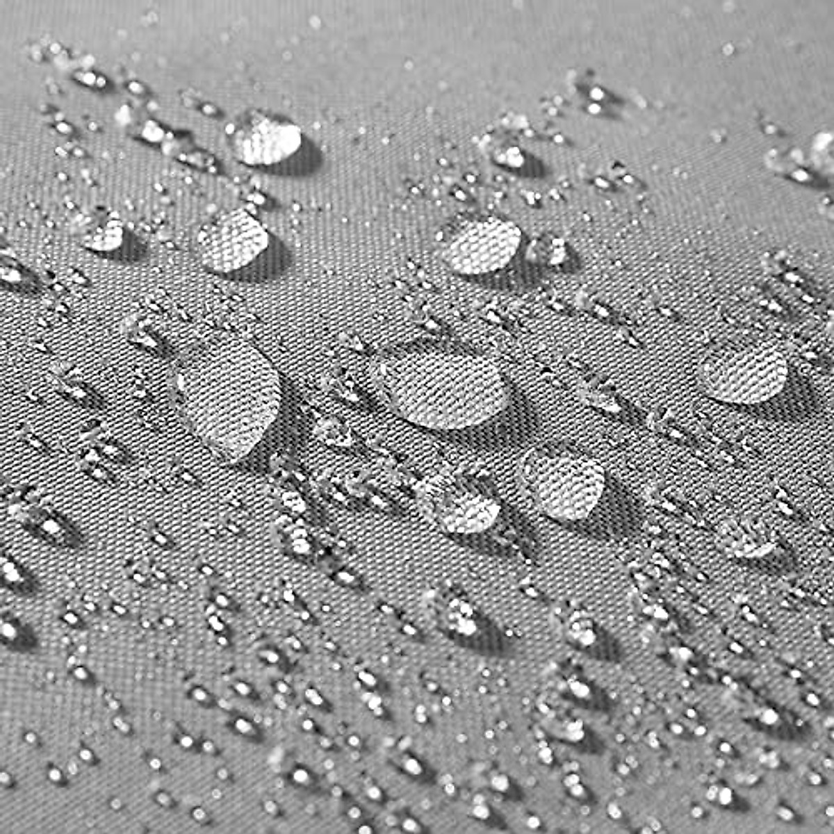 Pack of 4 Decorative Outdoor Waterproof Pillow Covers for Patio Tent Garden Balcony Farmhouse Sunbrella Outside Square Lumbar Pillow Cover Case 18*18 inch (Gray)