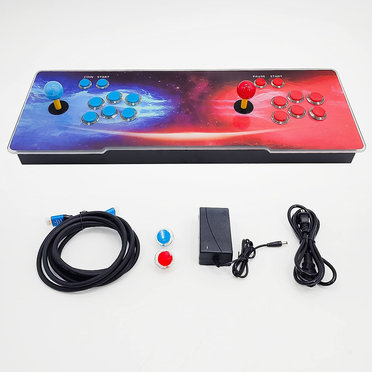 【20000 Games in 1】 Download Function 3D Pandora's Box, 3D Arcade Game Console Support Download Add Extra Game, 3D Game, 1280x720 Full HD, Search/ Save/Pause Game, 4 Players Online Game