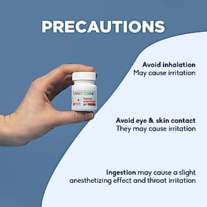 The Essentials Dynamic Dental Candi Caine, Topical Anesthetic Gel, 1 oz, Bubble Gum Flavor