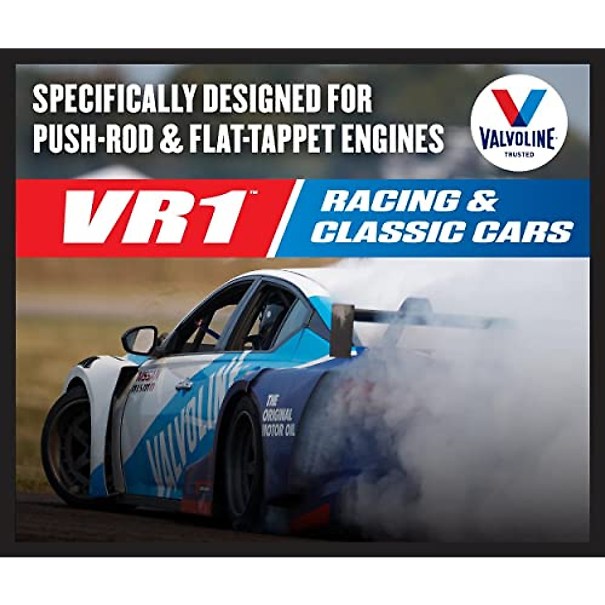 Valvoline VR1 Racing SAE 20W-50 Motor Oil 1 QT, Case of 6