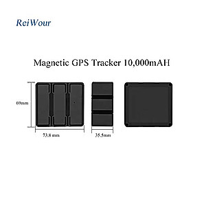 4G Hidden Magnetic GPS Tracker for Vehicles with 1 Year Subscription Car Tracking Device Long Battery Life Real Time Portable Location Locator Asset Trailer Motorcycle Truck Fleet