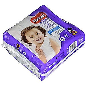 HUGGIES LITTLE MOVERS Diapers, Size 4 (22-37 lb.), 24 Ct., JUMBO PACK (Packaging May Vary), Baby Diapers for Active Babies