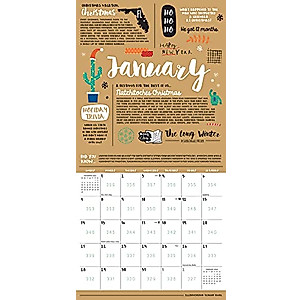 Willow Creek Press Christmas is Coming Monthly 2024 Wall Calendar (12" x 12")