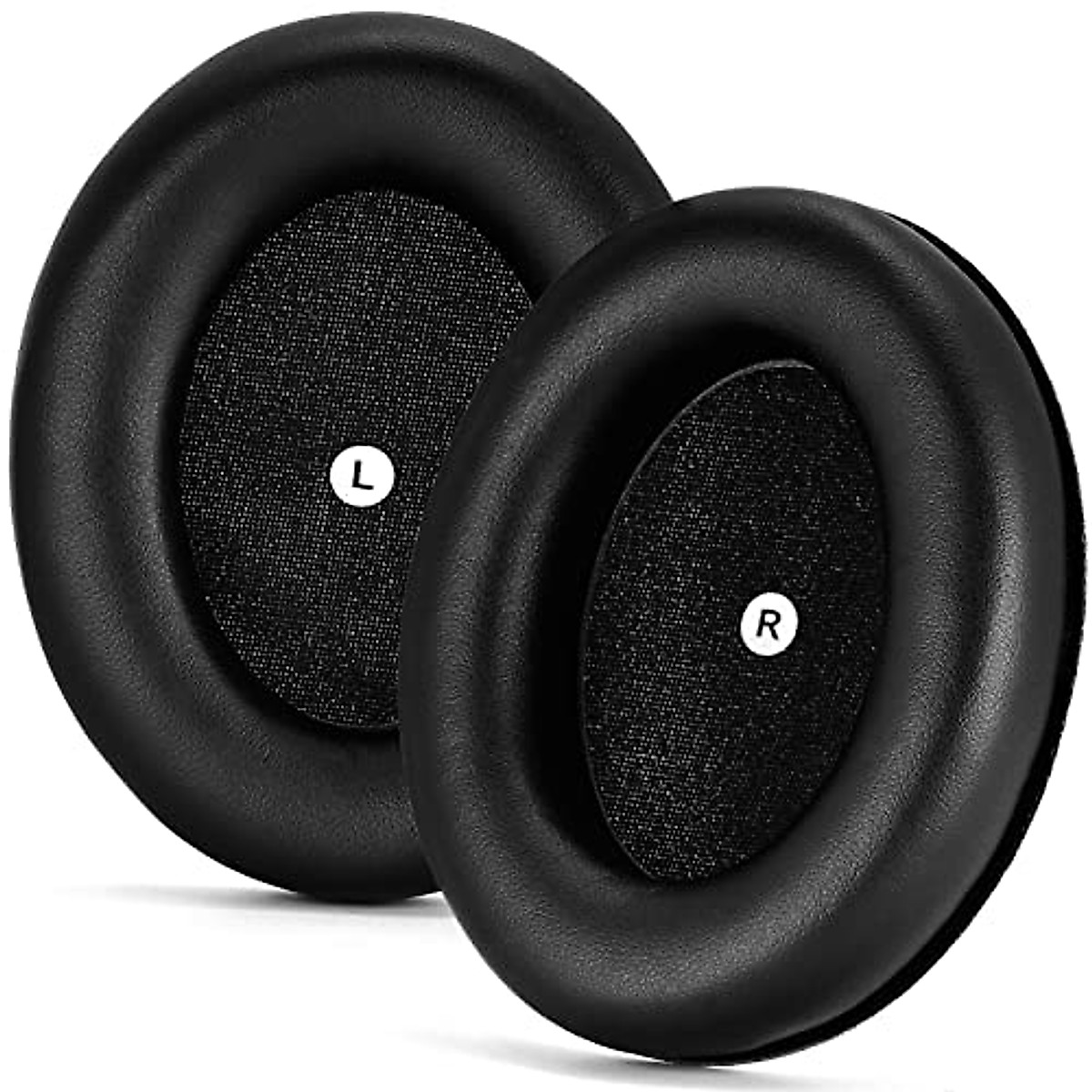 defean Replacement Ear Pads Cover Ear Cushion Compatible with Audeze Mobius/HyperX Cloud Orbit S-Gaming Headsets, Softer Leather and Velour, High-Density Noise Cancelling Foam