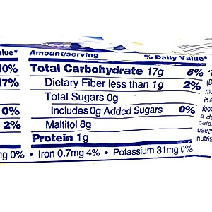 Voortman Fudge Striped Shortbread Sugar Free Cookies (Pack of 4)