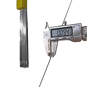 KUNWU ER4043 Aluminum TIG Welding Filler Rods 3/32" x 36" x 2 lb Package (3/32", 2 Lb)