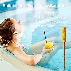 Joepoe SPA Mineral Stick Parts with 4 Months Lifetime Cartridge Universal for Hot Tub&Pool (5-Pack)