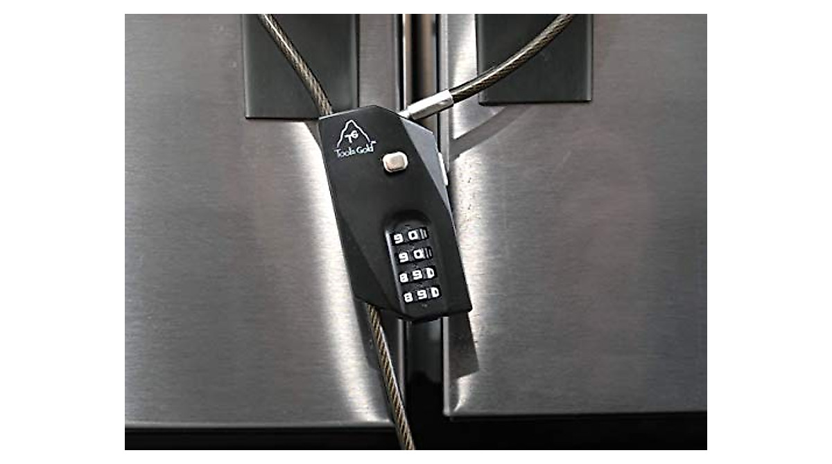 Fridge Lock and Appliance Lock - Child Safety & Heavy Duty Security