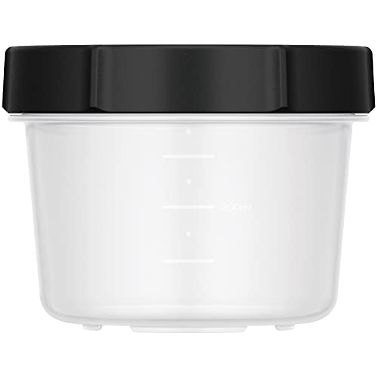 Thermos KC-RA500 BK Storage Container, My Food Container, Round, 16.9 fl oz (500 ml), Black