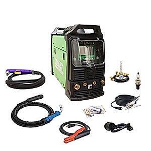 New 2022 Model Storm 215C 200 Amp MIG / 160 Amp Stick AND 40 Amp Plasma Cutter Multi Process Combo Welder 110v/220v