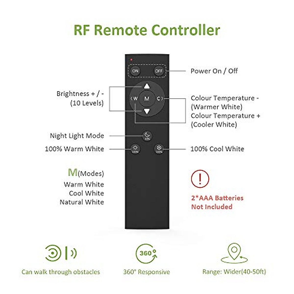 Novostella 40ft Tunable White LED Strip Light 1344 LEDs Dimmable 3000K-6500K 24V Remote Flexible LED Tape for Christmas Living Room Cabinet Counter Bedroom Home Kitchen Bar Ceiling Daylight Warm White