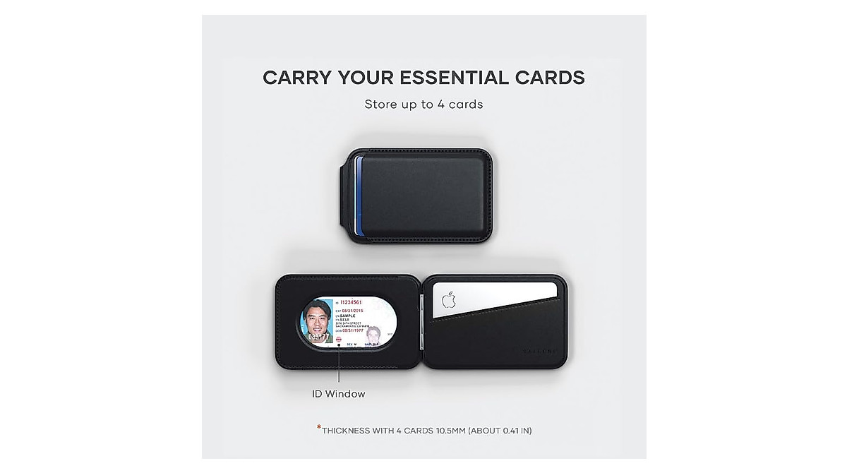 Satechi Magnetic Wallet - Stylish & Functional iPhone Accessory