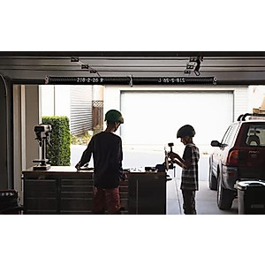 Lifancy Garage Door Torsion Springs Pair of .218 x 2" x 26" with 2 Non-Slip Winding Bars, 2 Replacement Bearings, Minimum of 10,000 Cycles