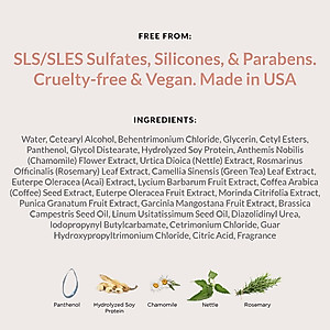 VICIOUS CURL Moisture Surge Conditioner For All Types of Curly Hair – Re-Coils Damaged Curls, Softens, Detangles, Moisturizes & Detangling, 12 FL Oz