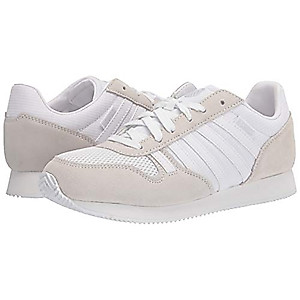 K-Swiss womens Granada Sneaker, White/Off White, 6 US