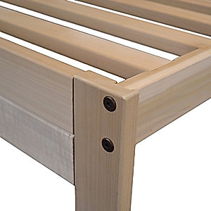 kd frames Charleston Platform Bed - Full