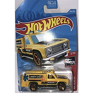 Hot Wheels - HW Rapid Responder - HW Rescue 3/10 [Yellow] #206/250