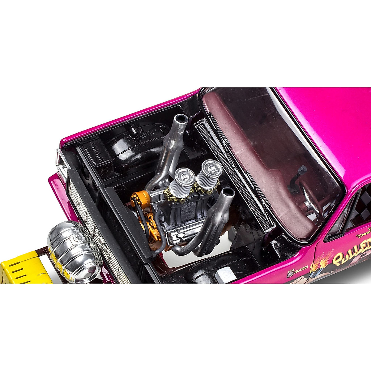 Level 4 Model Kit 1978 Chevrolet Blazer Pickup Truck Pulled Pork Pulldozer 1/24 Scale Model by Revell