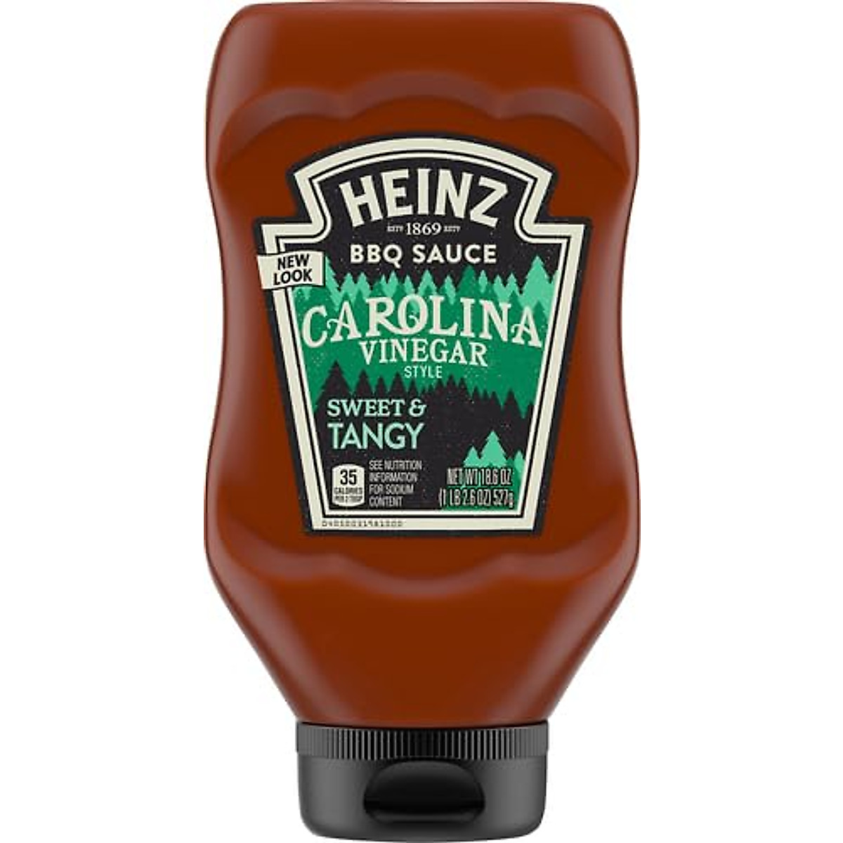 Heinz Carolina Vinegar Style Tangy BBQ Sauce (18.6 oz Bottle)