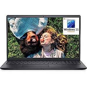 Dell [Windows 11 Pro] Inspiron 15 3000 3511 15.6" FHD Business Laptop, Intel Quard-Core i5 1135G7 (Beats i7-1065G7), 32GB DDR4 RAM, 1TB PCIe SSD, 802.11AC WiFi, Bluetooth, Webcam, Carbon Black