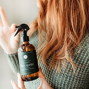 Rowe Casa Organics Hair Growth Spray, Hair Texturizer and Regrowth, Mens Hair Restoration, Rosemary, Cedarwood, Lavender Essential Oil, 8 oz